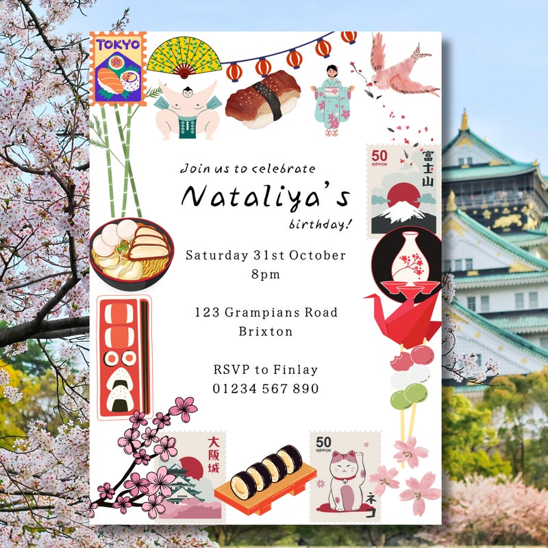 Japanese Theme Party - Etsy