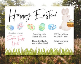 Letter From the Easter Bunny, Editable Easter Bunny Letter, Kids Easter ...