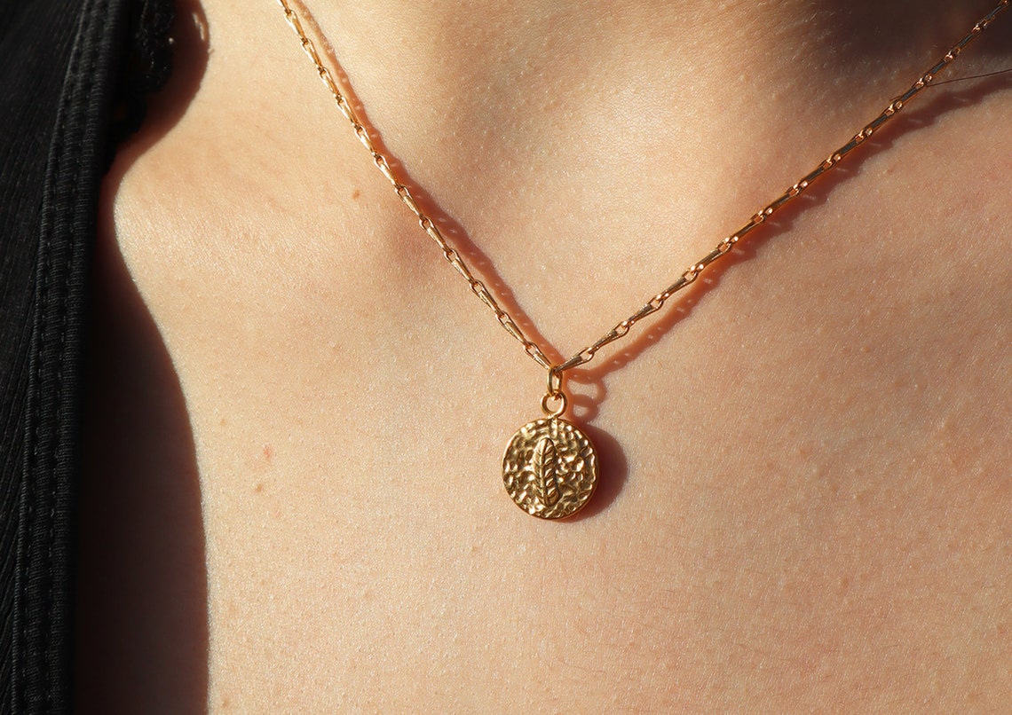 Feather Gold Medal - Etsy