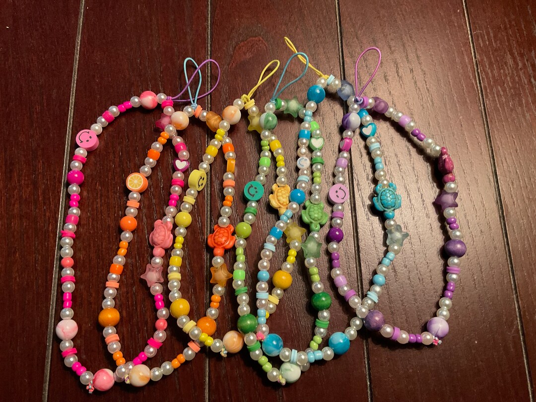 Rainbow Phone Charm Set - Etsy