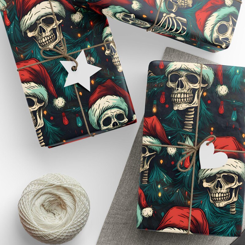 Spooky Wrapping Paper - Etsy