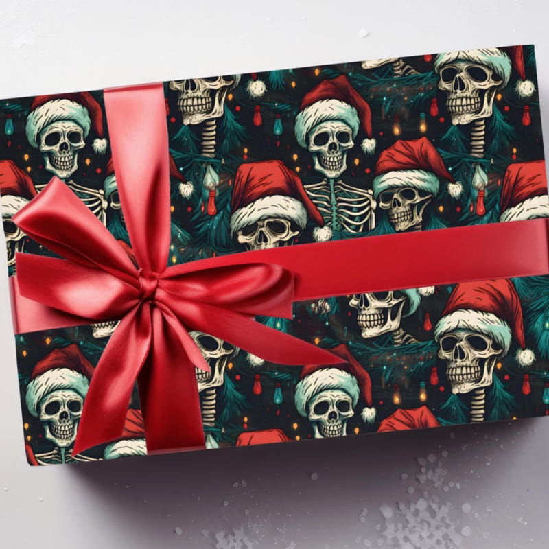 Spooky Wrapping Paper - Etsy