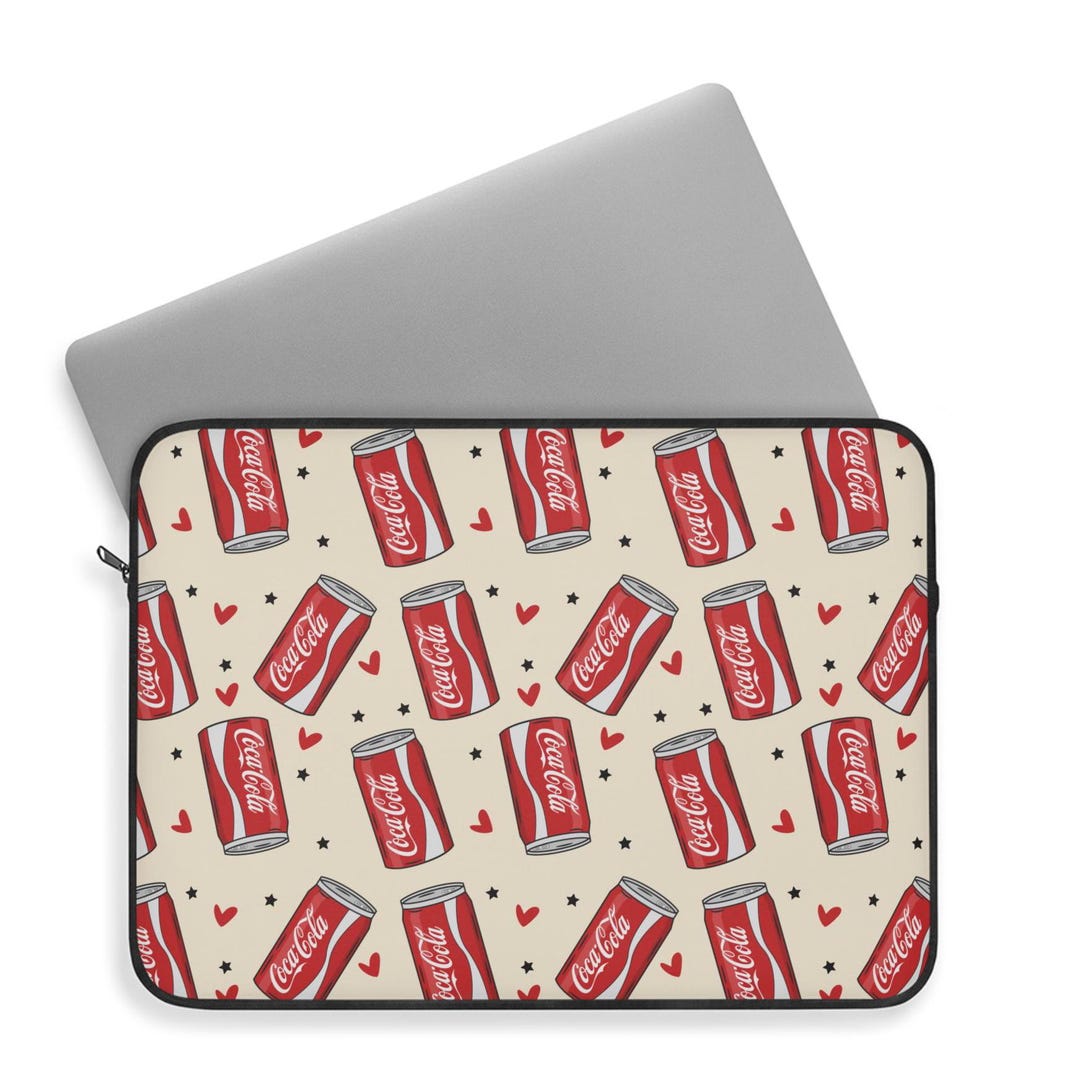 Coca-cola Can Laptop Sleeve Iconic and Fun Protective Accessory - Etsy
