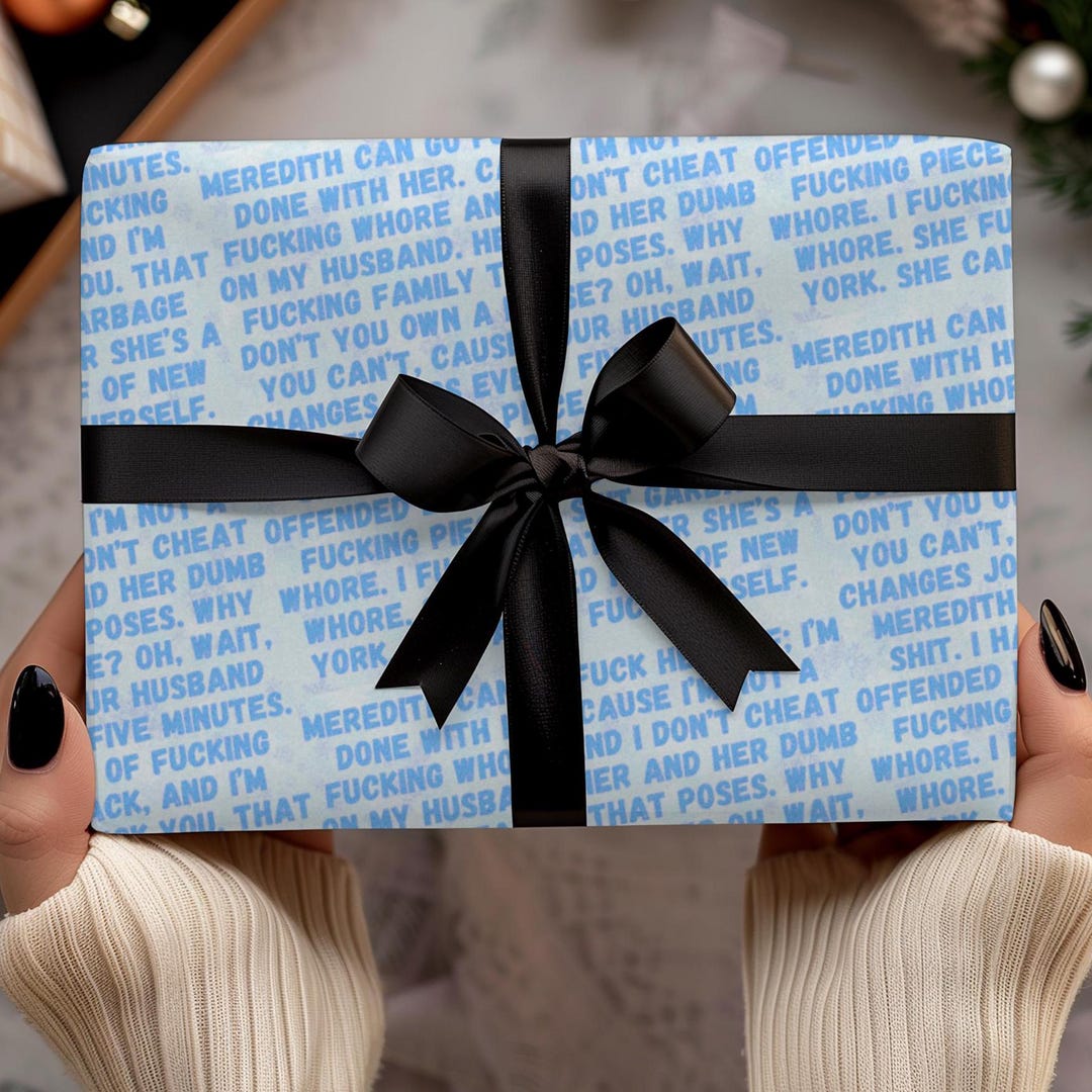 Lisa Barlow Rant Gift Wrapping Paper, Real Housewives of Salt Lake City ...