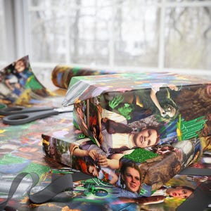 Vintage Wizard of Oz Wrapping Paper | Movie Gift Wrap Featuring Dorothy ...