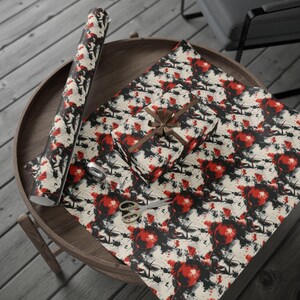 Pennywise the Clown Wrapping Paper, Clown Horror Gift Wrap, Creepy Evil ...