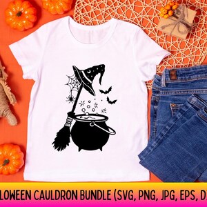 Halloween Cauldron SVG Bundle, Cauldron SVG, Witches Cauldron PNG ...