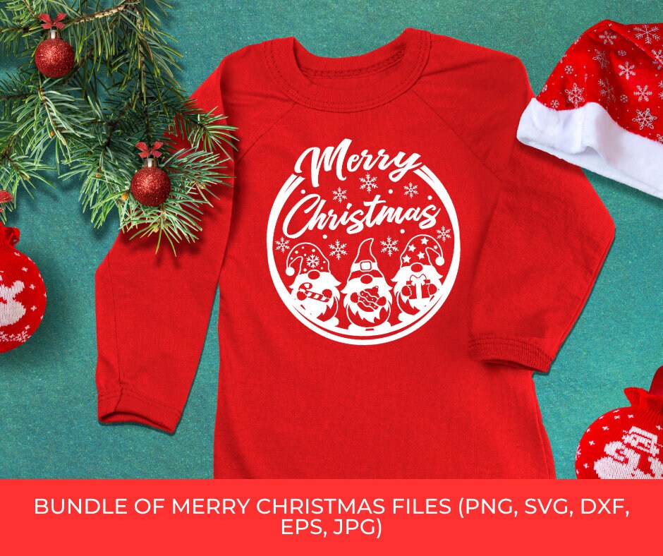 Merry Christmas SVG, Merry Christmas Digital, Digital Cut File, Winter ...
