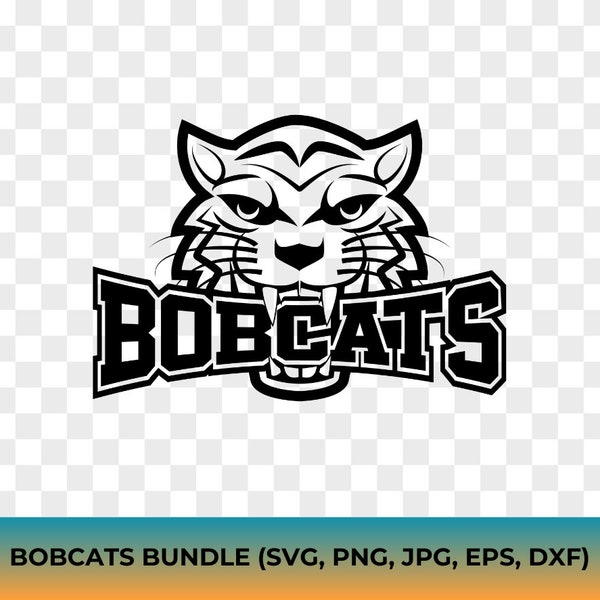 Bobcat Svg - Etsy