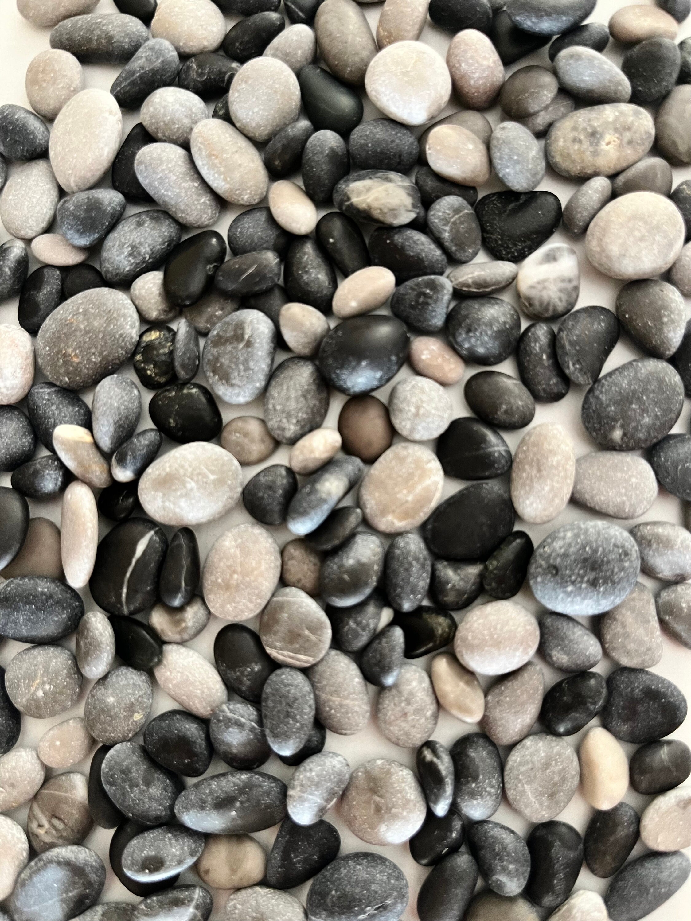 Set of 100 Small Beach Pebbles, for Pebble Art and Crafts, Natural ...