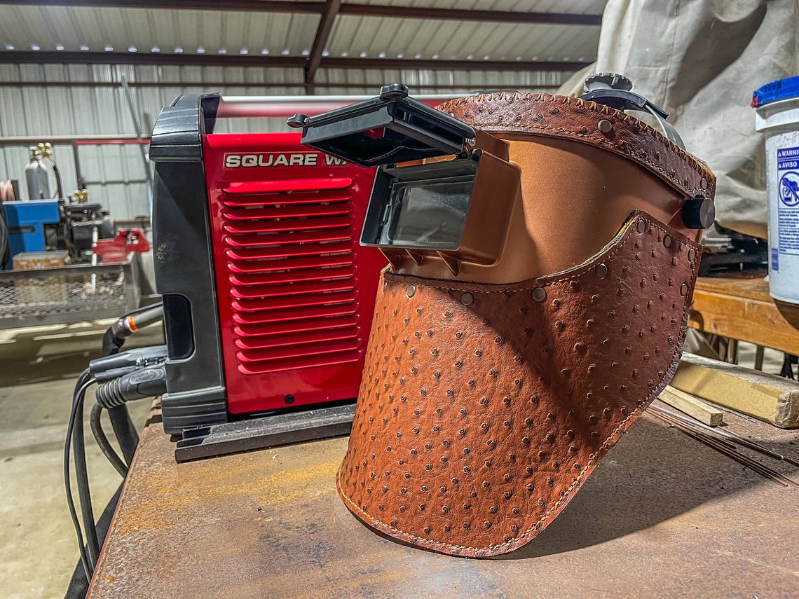 Leather Welding Helmet Template - Etsy