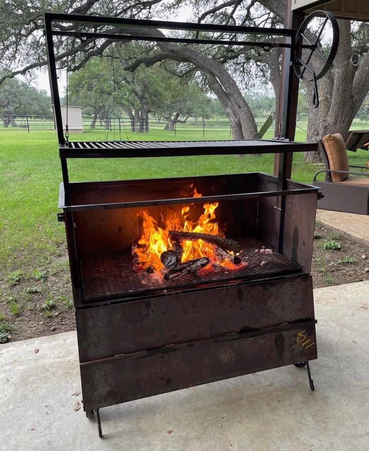 Santa Maria Grill Plans With Optional Dxfs - Etsy