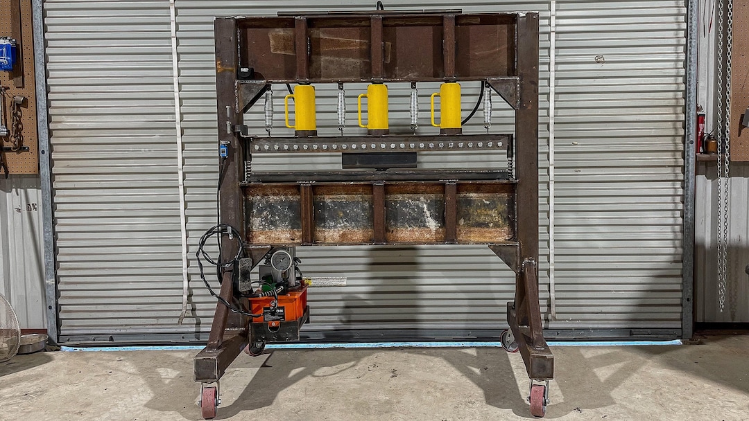 50" HYDRAULIC PRESS BRAKE - Etsy