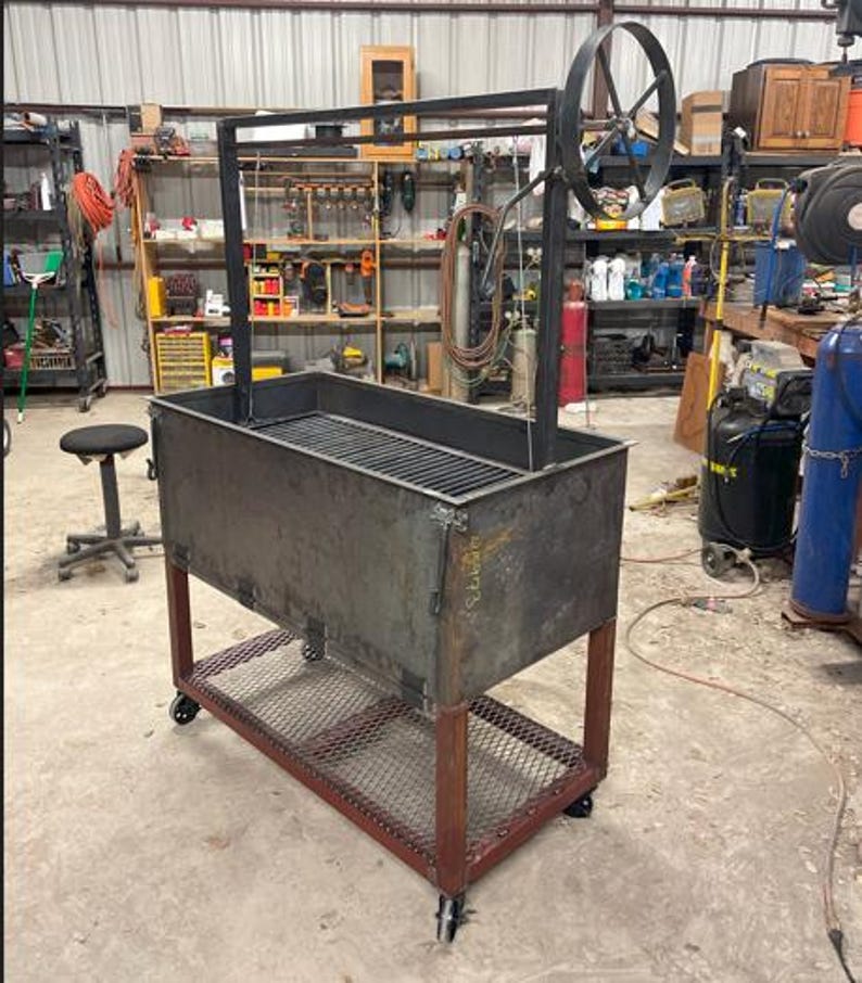 Santa Maria Grill Plans With Optional Dxfs - Etsy