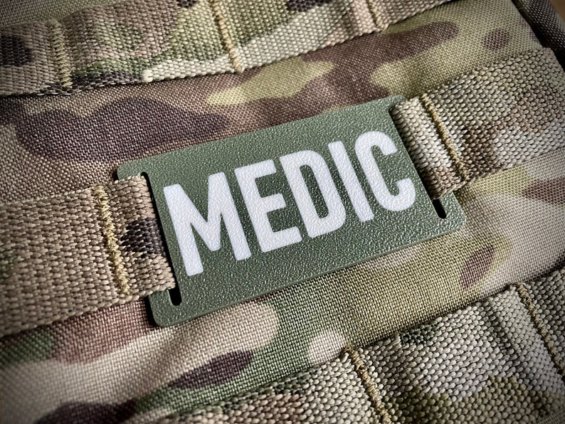 Tactical Molle Tag/patch - Medic - Etsy UK
