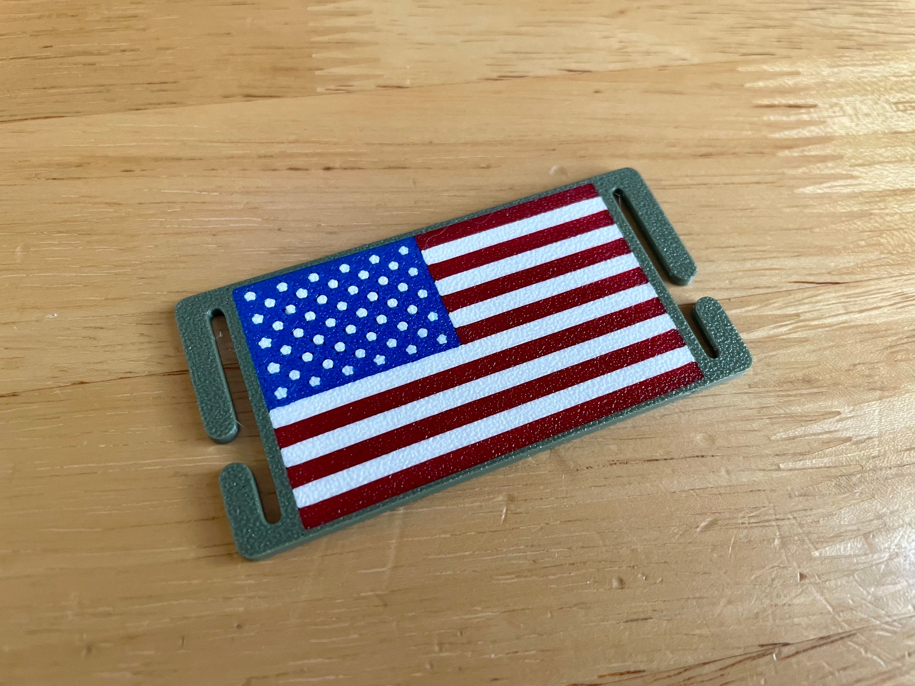 Tactical Molle Tag/patch - USA Flag - Etsy
