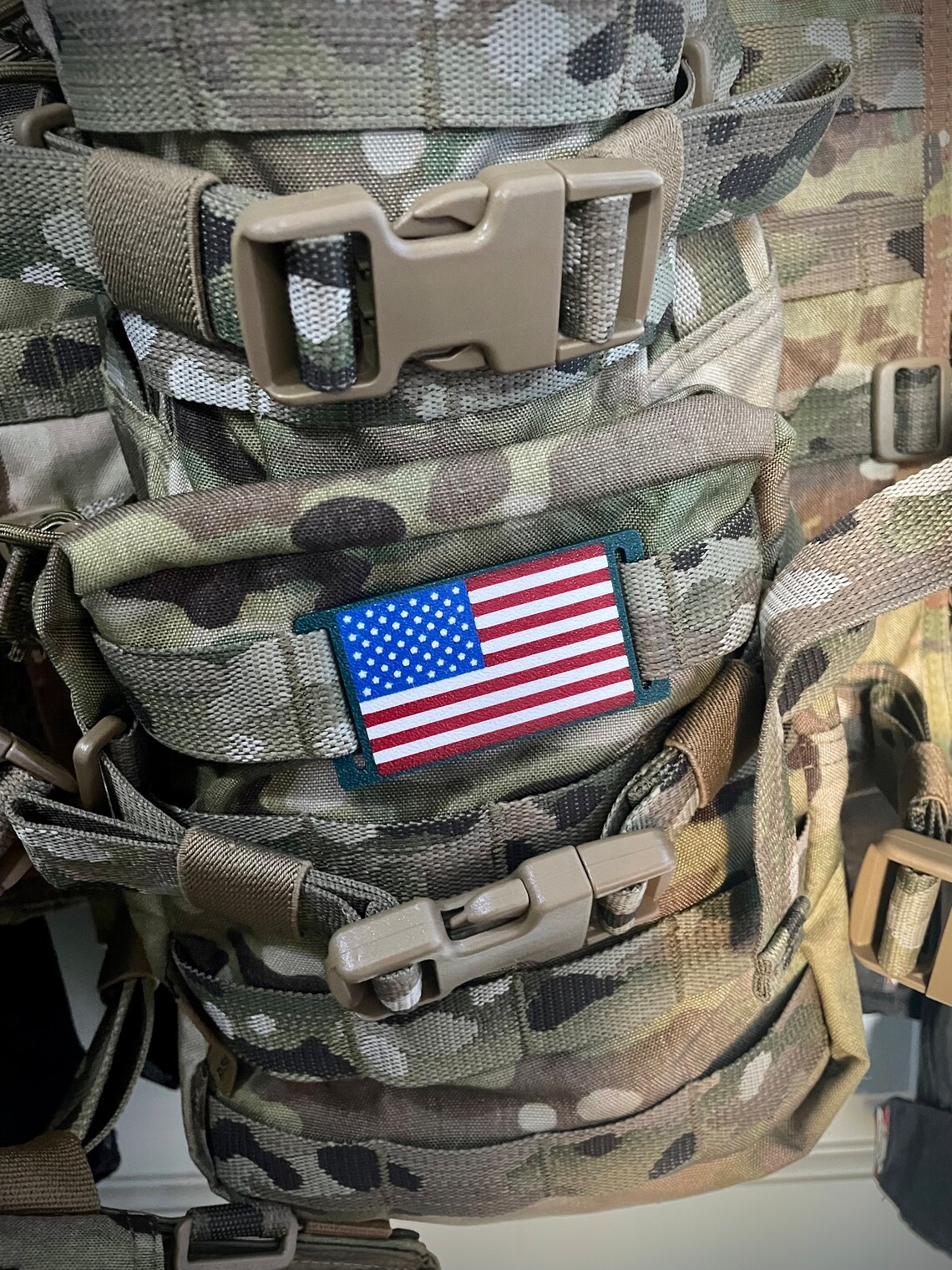 Tactical Molle Tag/patch - USA Flag - Etsy