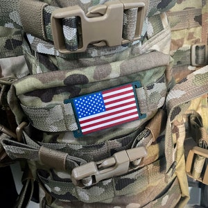 Tactical Molle Tag/patch - USA Flag - Etsy