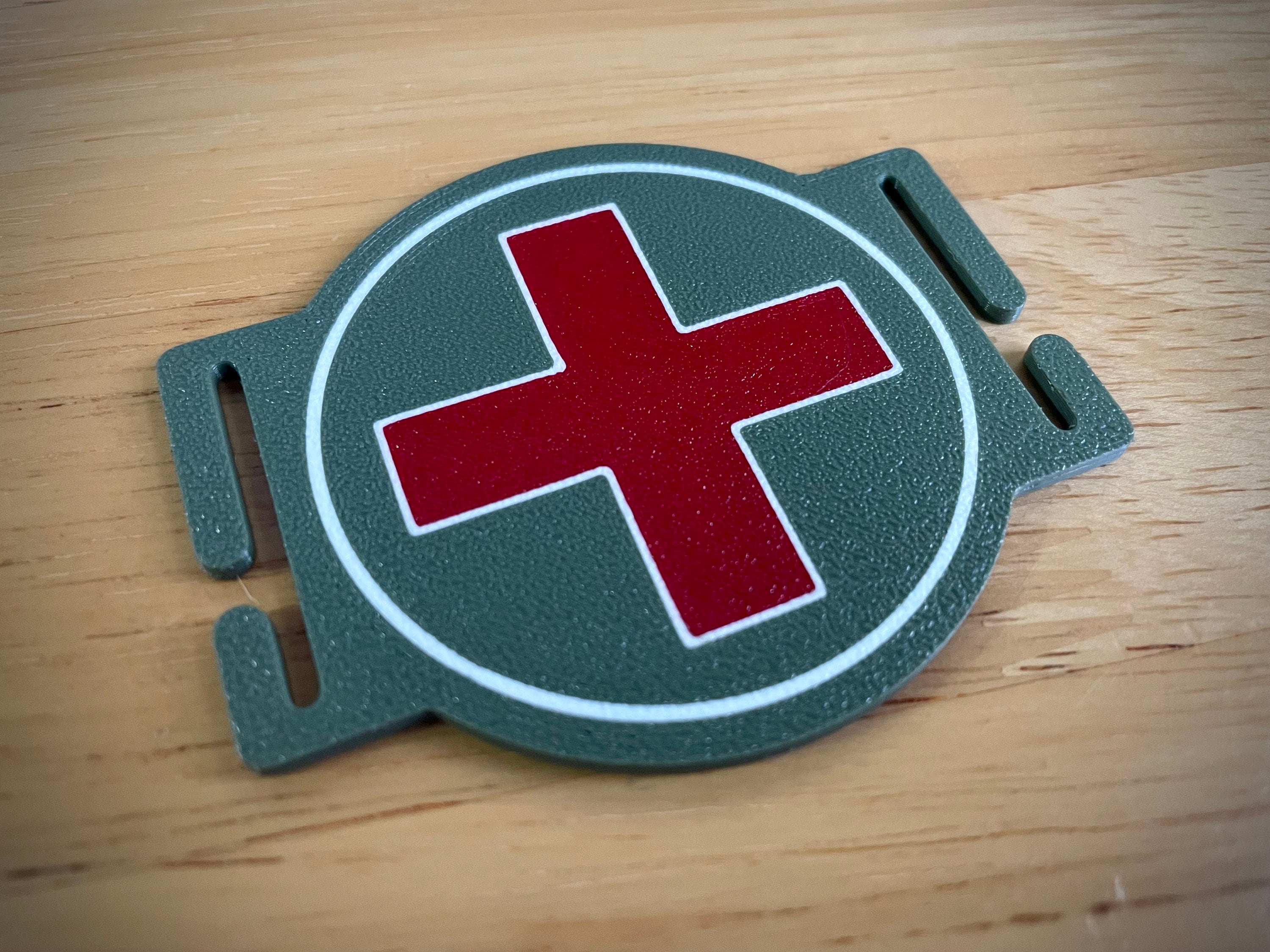 Tactical Molle Tag/patch - Medic Symbol Cross - Etsy