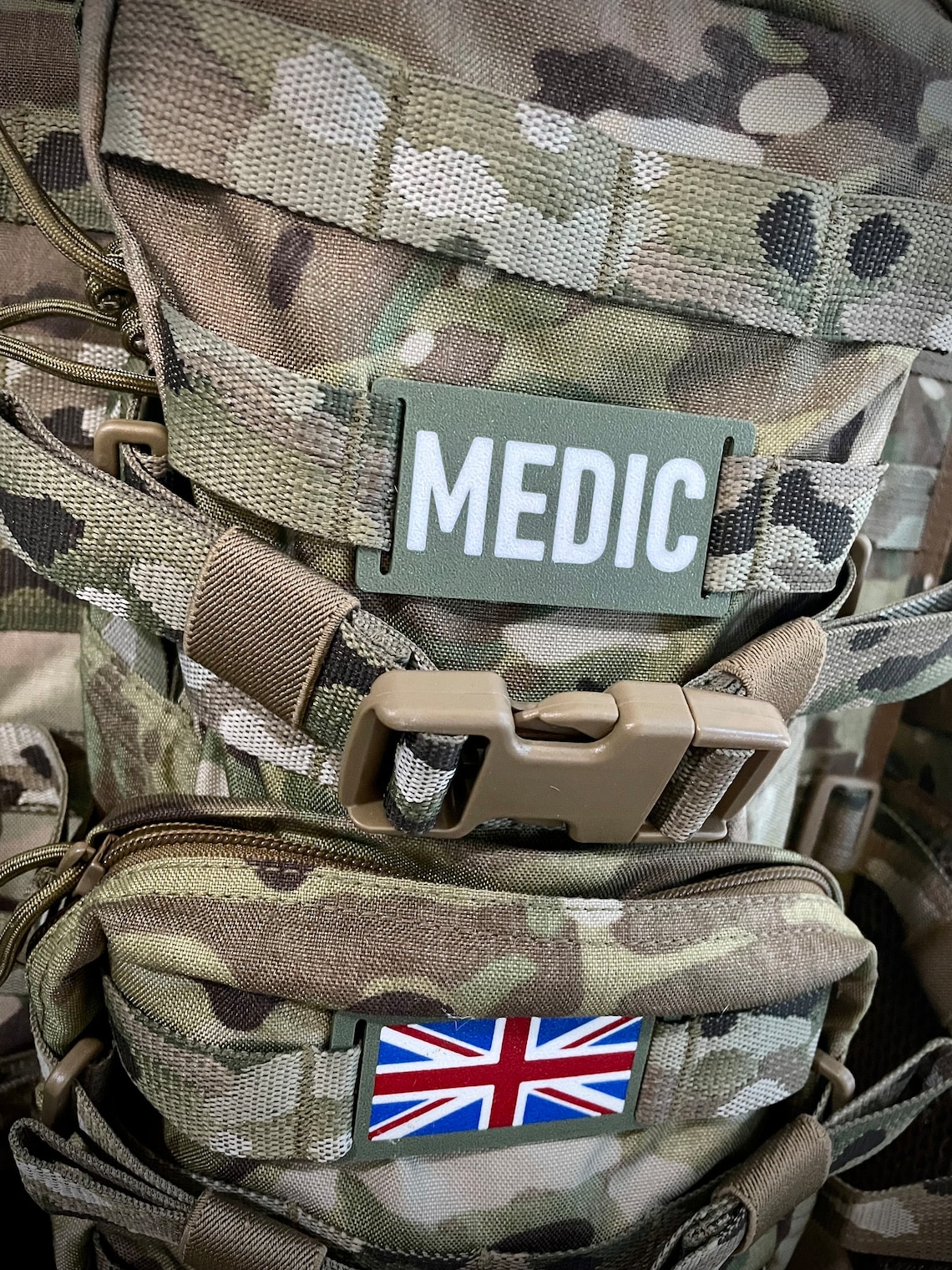 Tactical Molle Tag/patch - Medic - Etsy UK