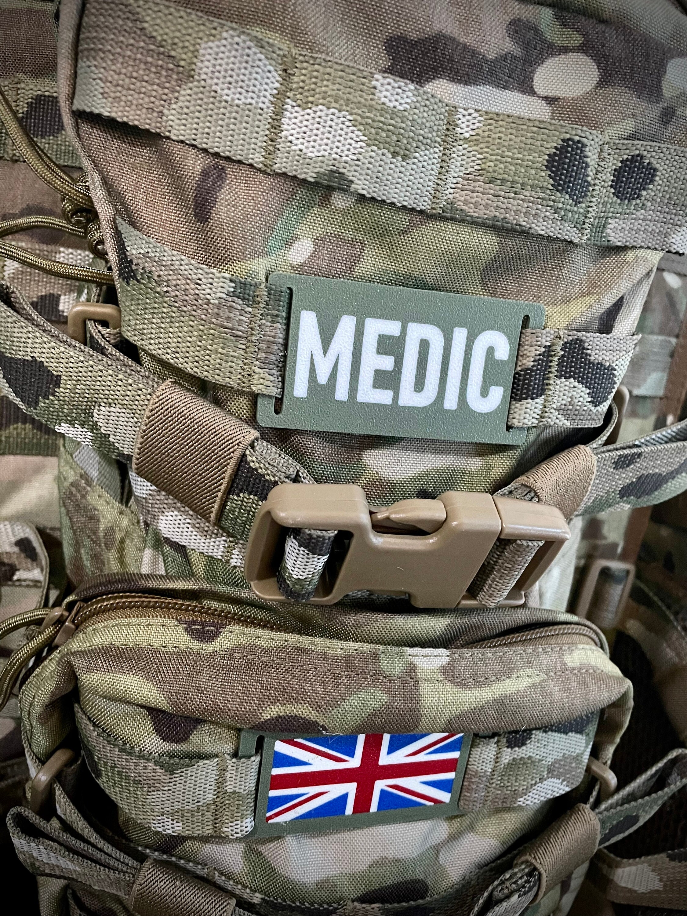 Tactical Molle Tag/patch - Medic - Etsy UK
