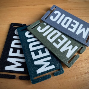 Tactical Molle Tag/patch - Medic - Etsy UK