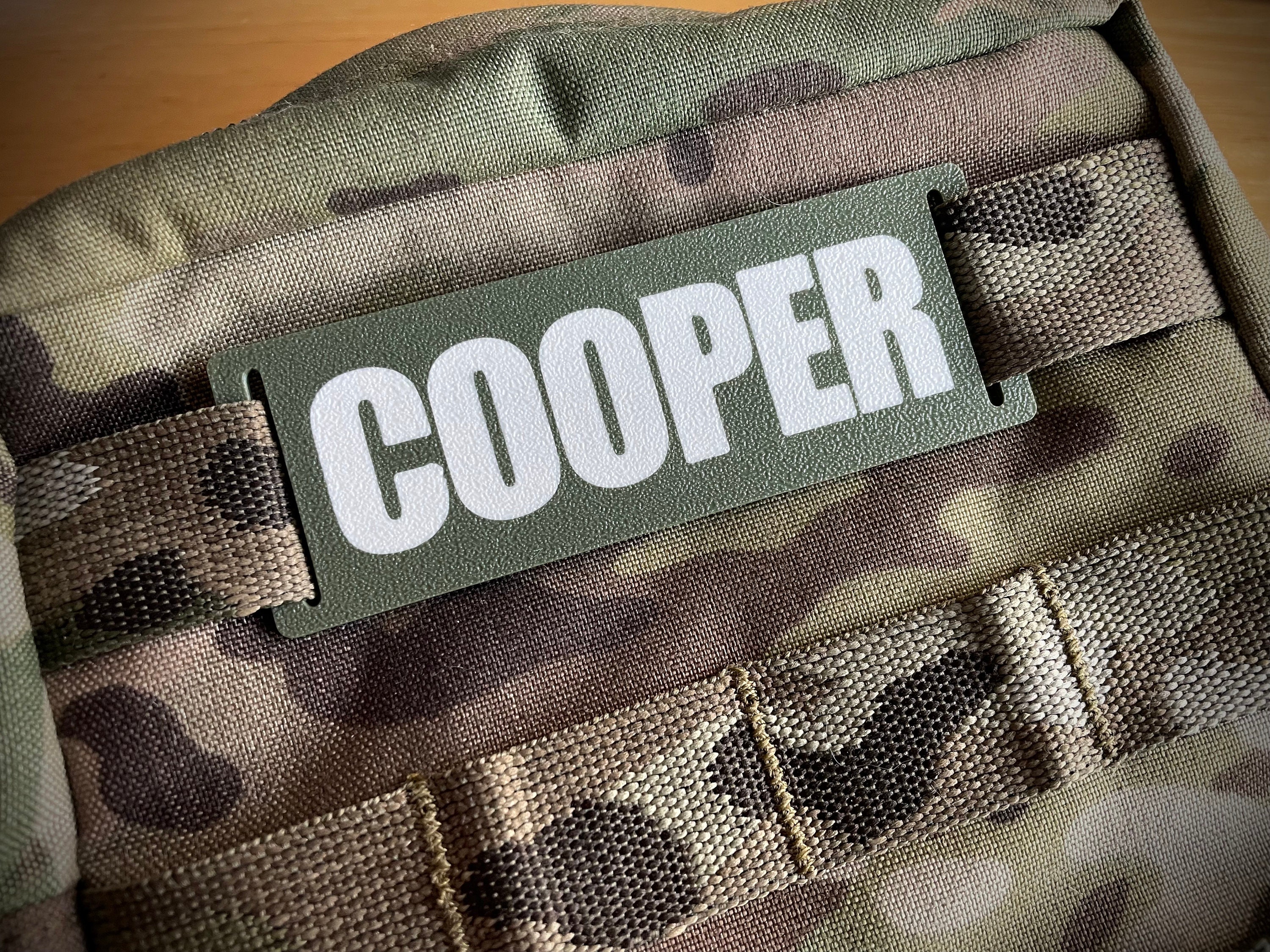 Custom Tactical Molle Name Tag/patch - Airsoft Personalised - Etsy