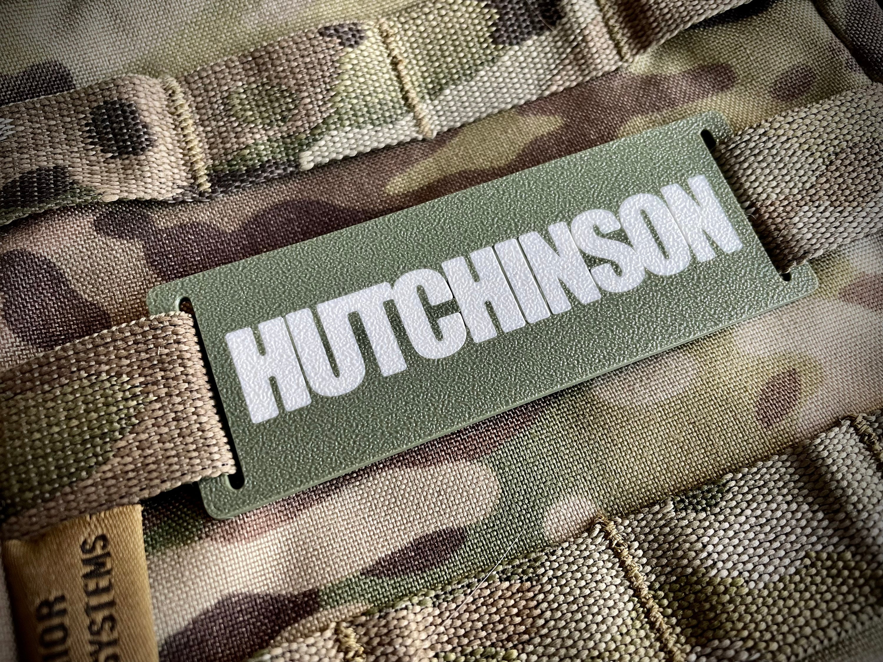 Custom Tactical Molle Name Tag/patch - Etsy