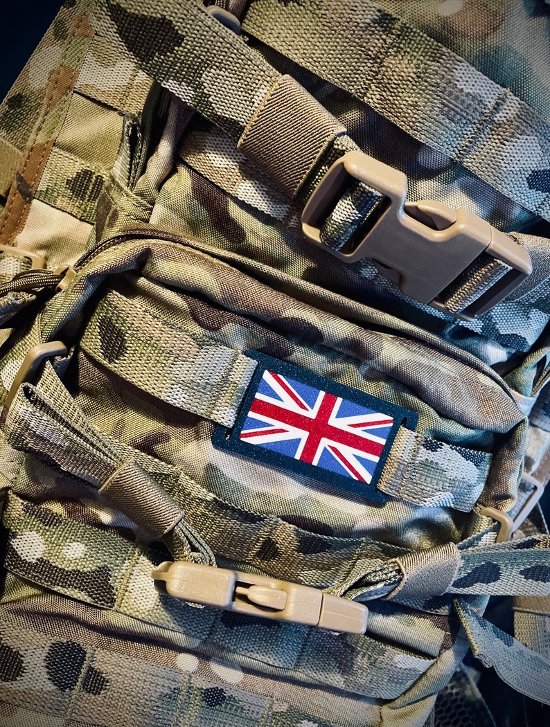 Tactical Molle Tag/patch Union Jack - Etsy