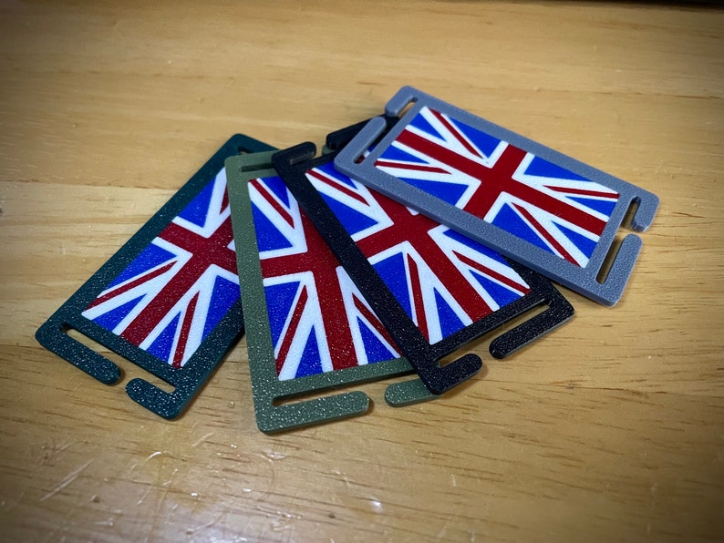 Tactical Molle Tag/patch - Union Jack - Etsy UK