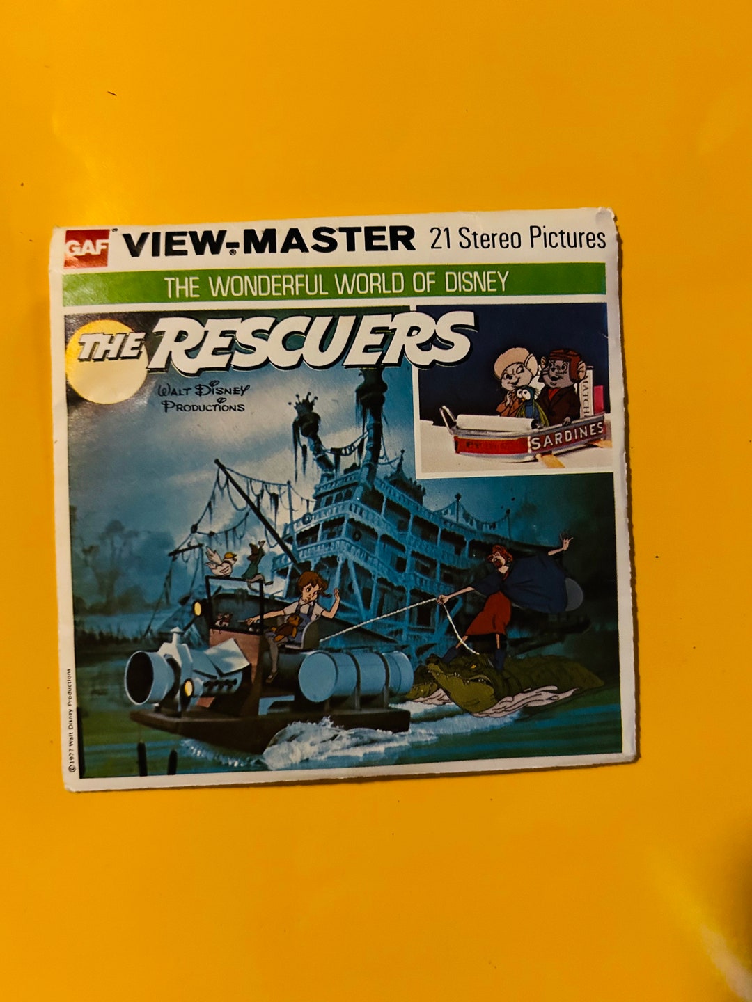 Gaf View-master 1977 the Rescuers - Etsy
