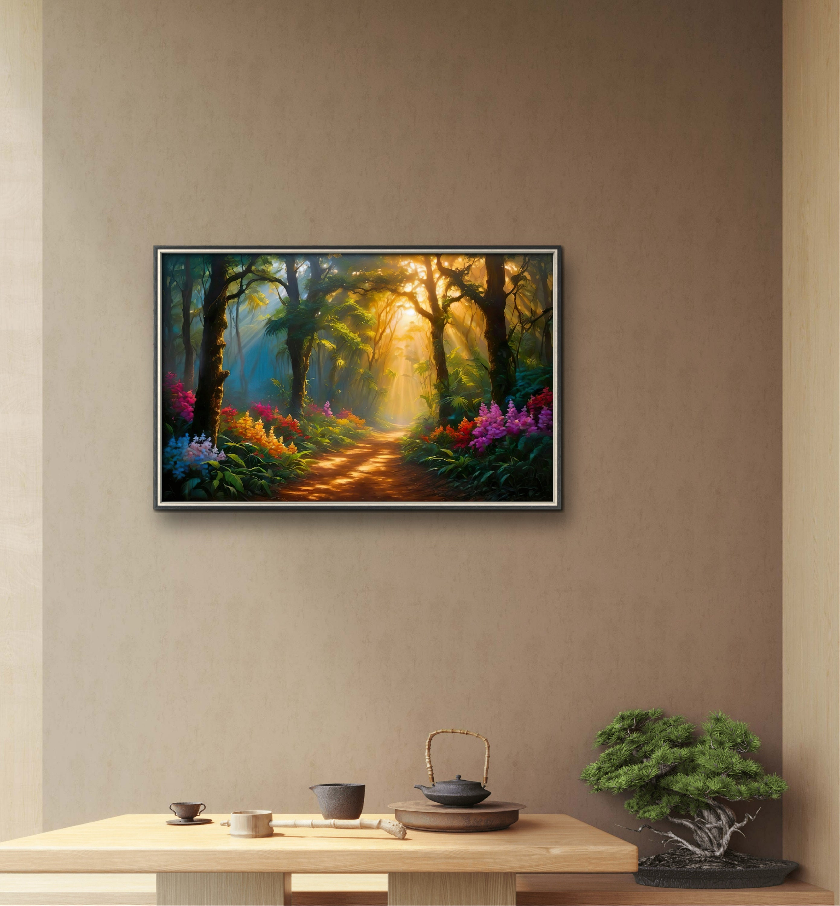 Printable of a Beautiful Nature Scenery Painting Digital - Etsy