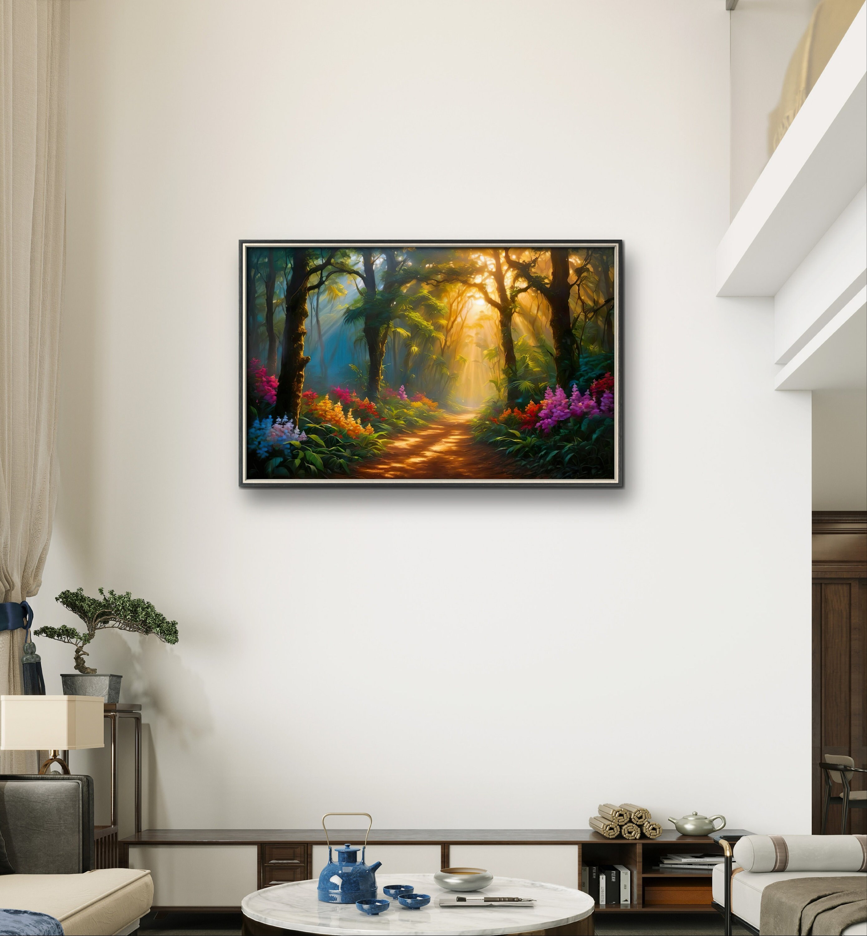 Printable of a Beautiful Nature Scenery Painting Digital - Etsy