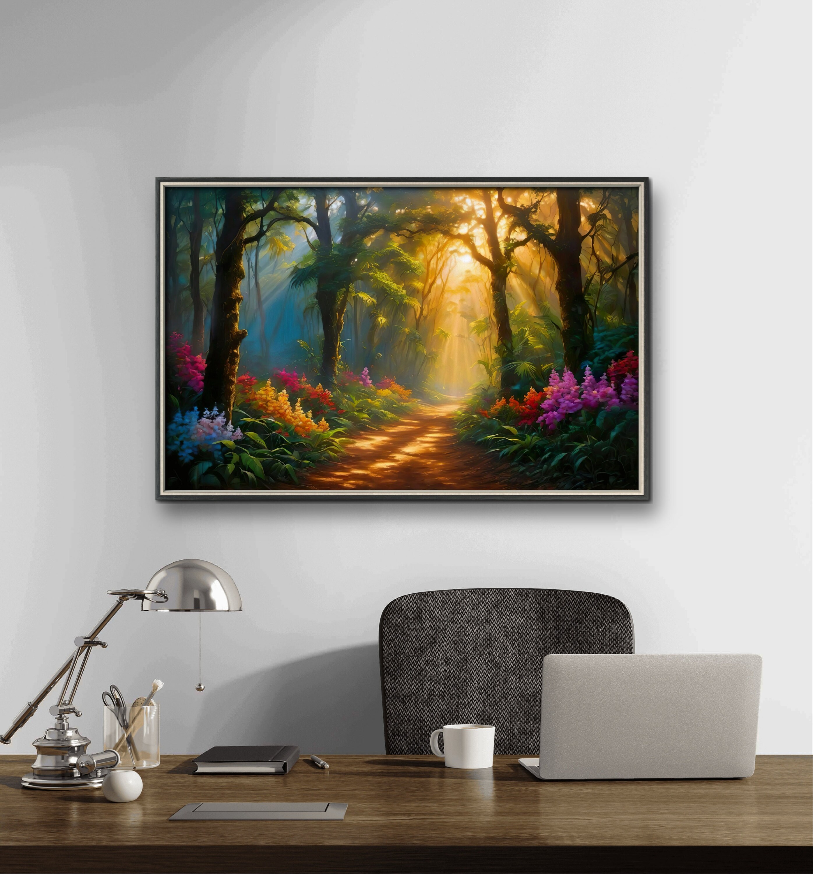 Printable of a Beautiful Nature Scenery Painting Digital - Etsy