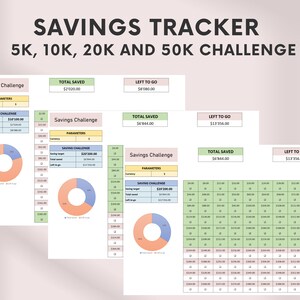 100 Envelope Savings Challenge Spreadsheet Google Sheets & Excel, Penny Money Saving Family ...