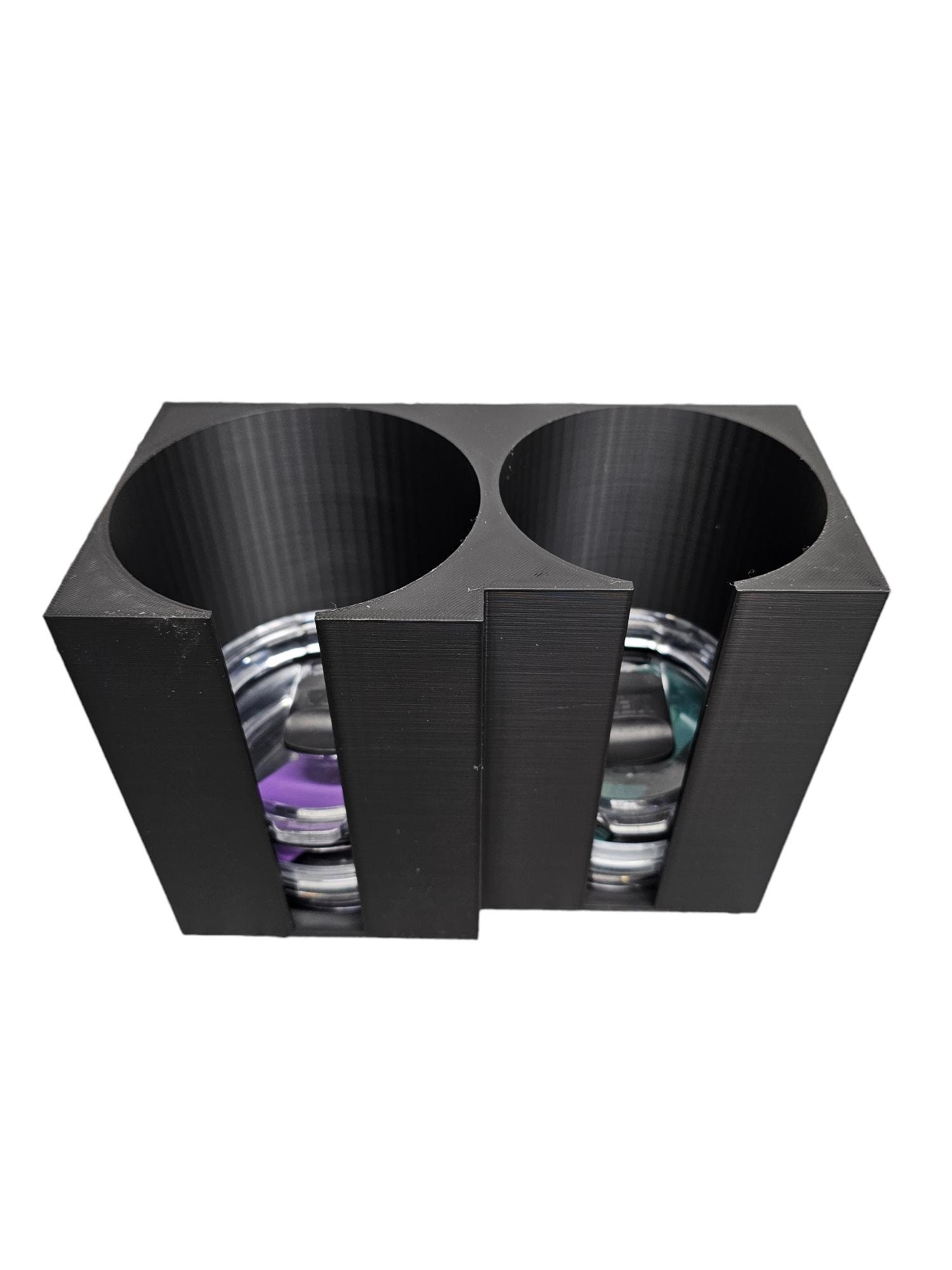 Tumbler Lid Organizer Kitchen Cabinet Clutter Cabinet Organization ...