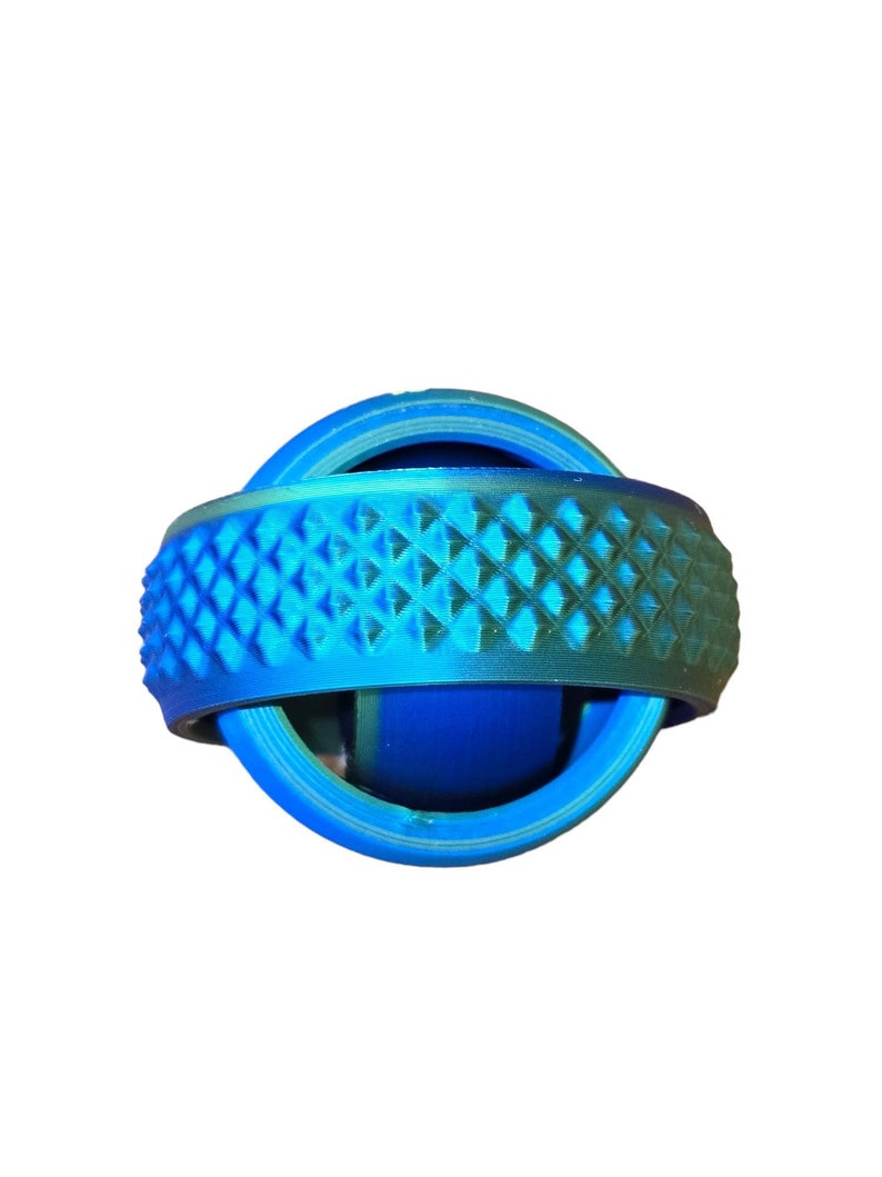 3D Printed Gyro Sensory Fidget Spinner ADHD Stress Reliever Pressure ...