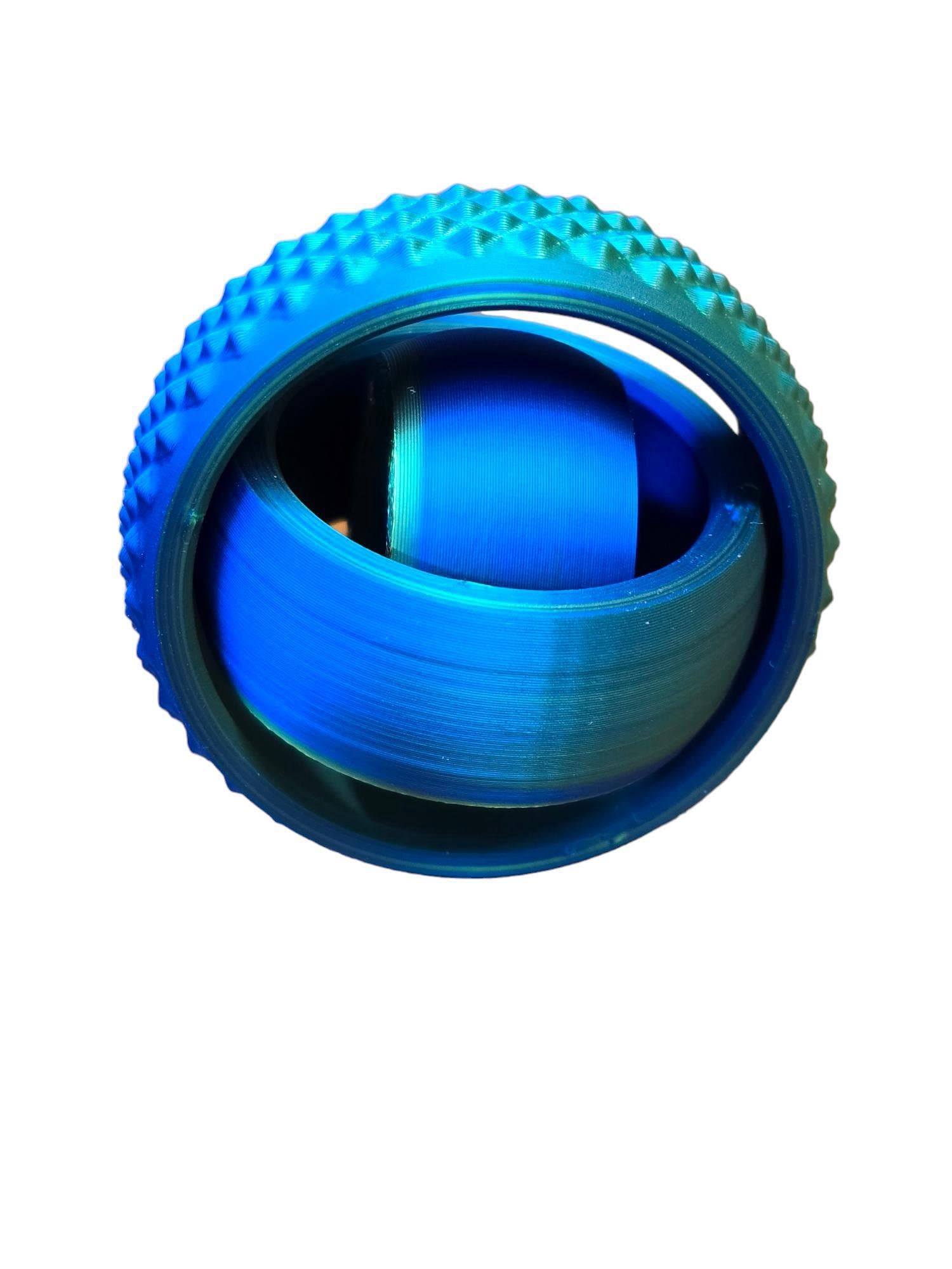 3D Printed Gyro Sensory Fidget Spinner ADHD Stress Reliever Pressure ...