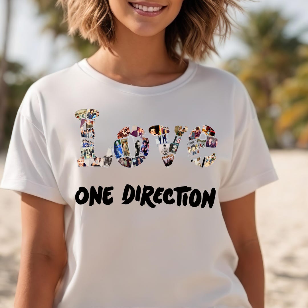 One Direction Shirt, Heavy Metal Direction T-shirt, One Direction Tee ...
