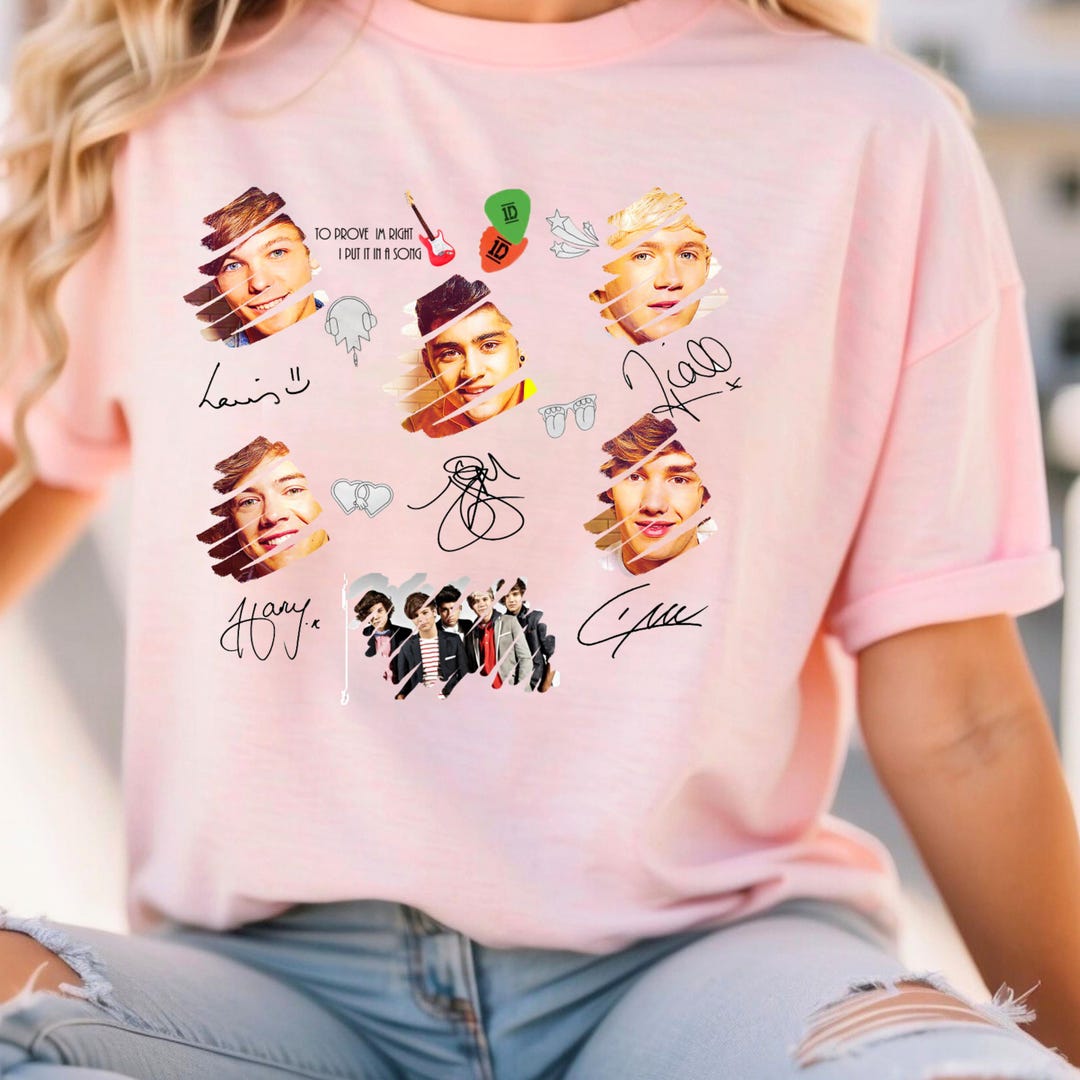 One Direction Music Band Shirt, One Direction World Tour Shirt, One ...