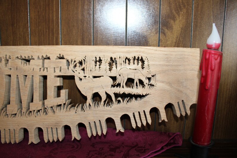 Crosscut Saw Welcome Sign - Etsy