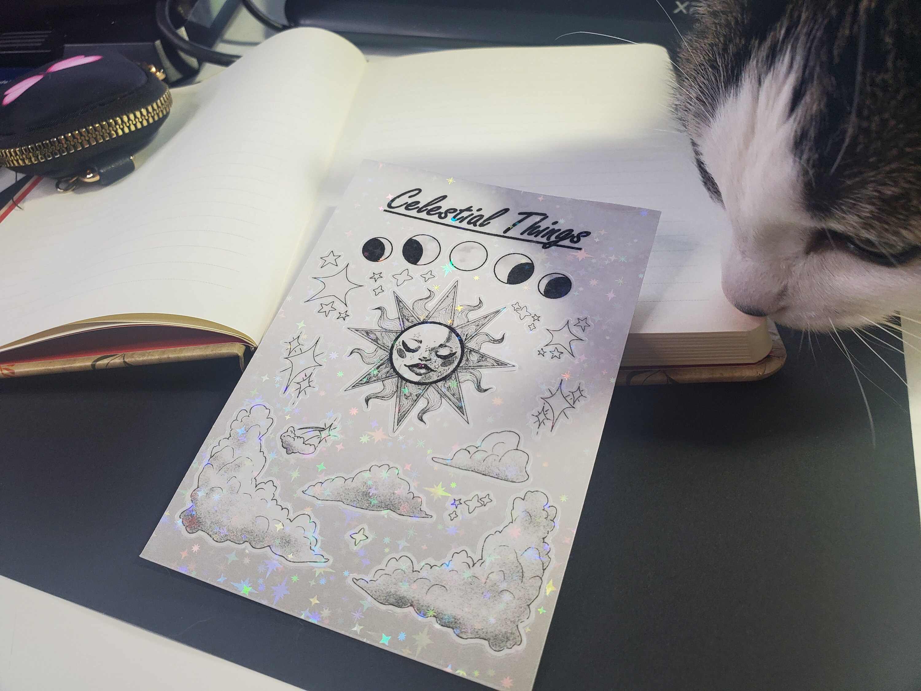 Celestial Sticker Sheet - Etsy