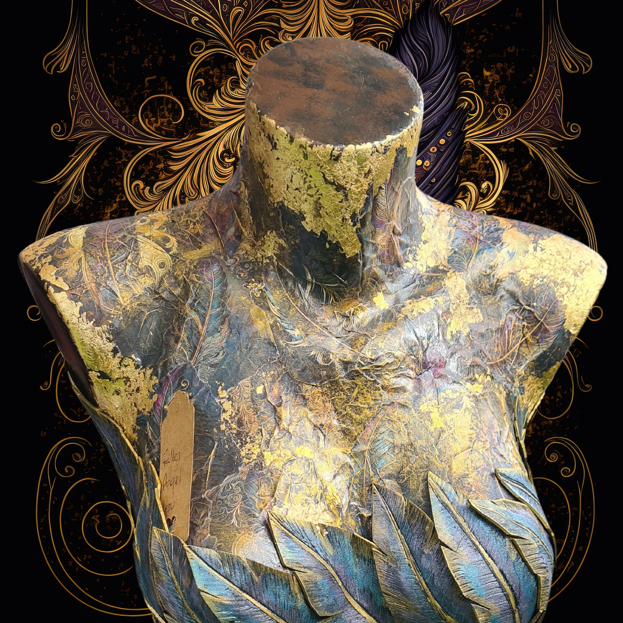 Fallen Angel Mannequin Sculpture, Mannequin Art, Original Art - Etsy