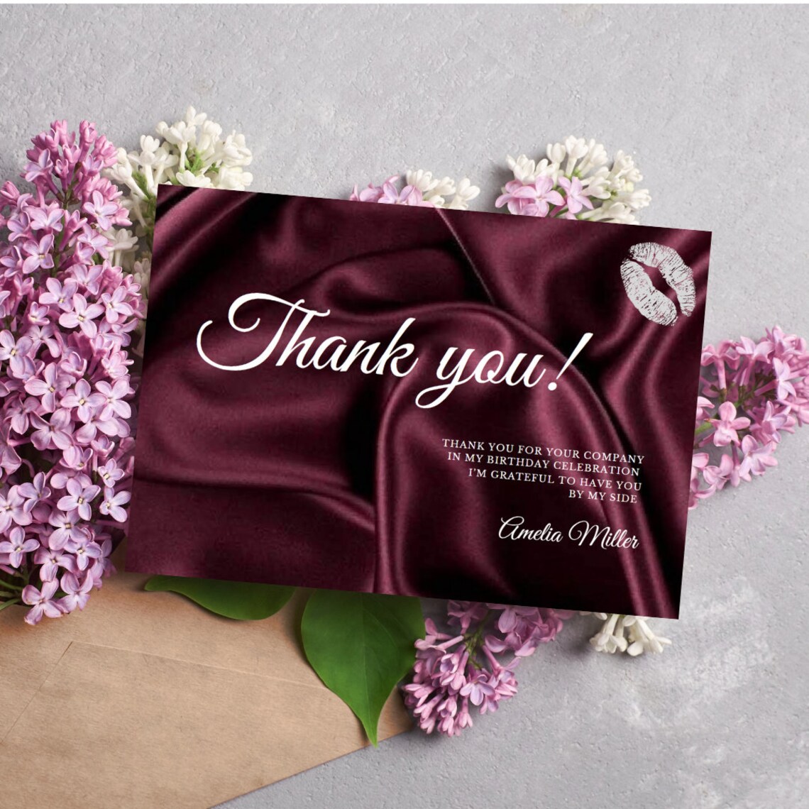 Editable Birthday Invitation Elegant Women. Invitation Template ...