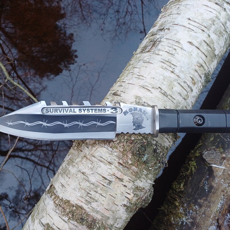 Survival Knife - Etsy
