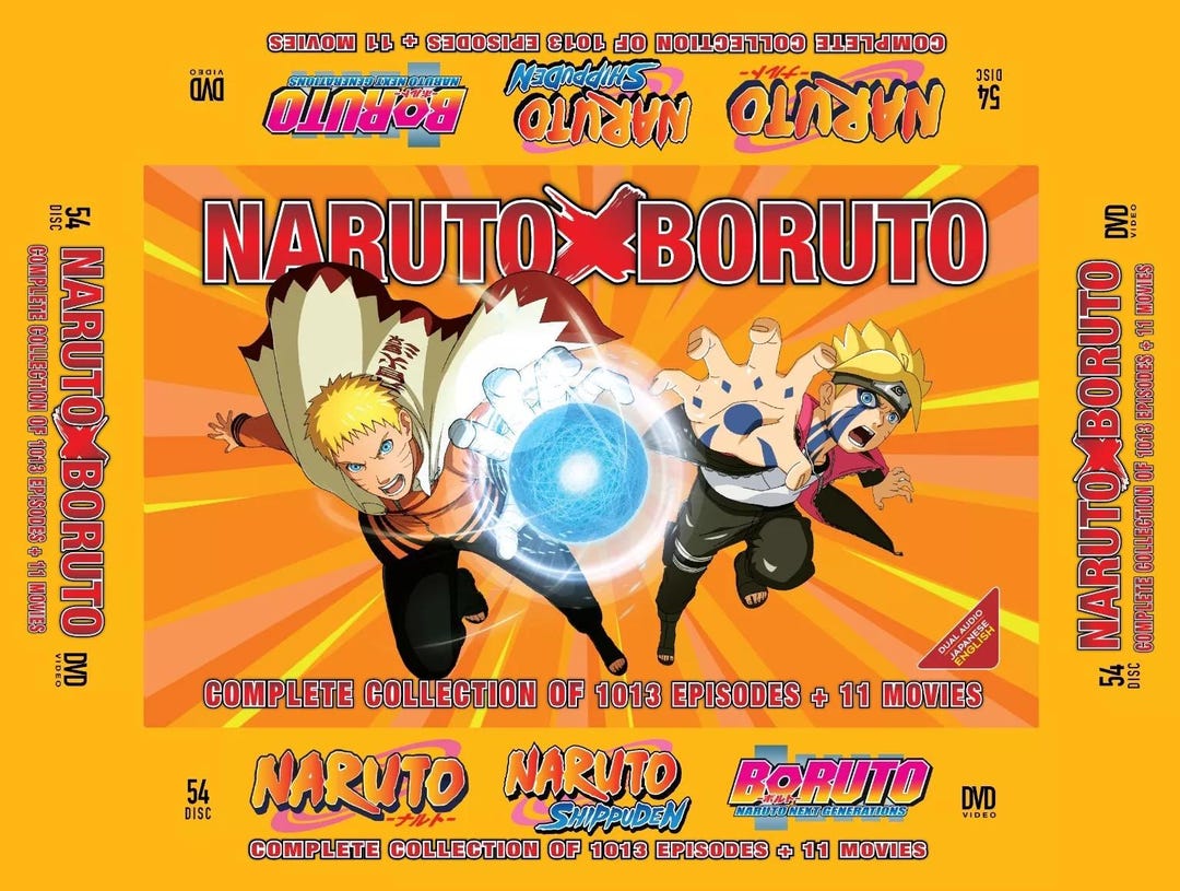 DVD News Japanese Anime X Collab Complete Collection of 1013 Episodes ...