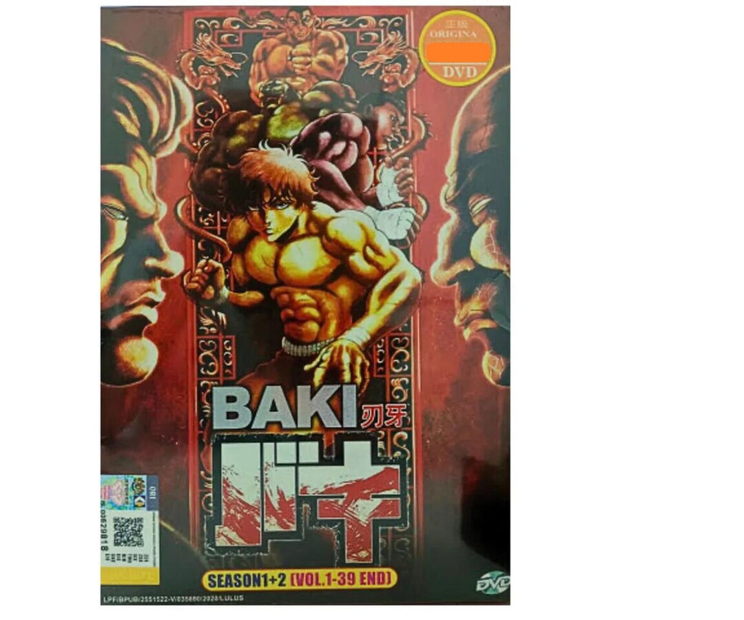 Anime Dvd Baki Complete Series Season 12 vol. 1-39 End ENG DUBBED, Free ...