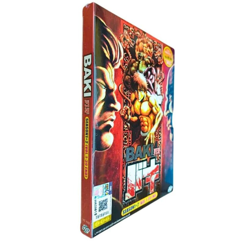 Anime Dvd Baki Complete Series Season 12 vol. 1-39 End ENG DUBBED, Free ...