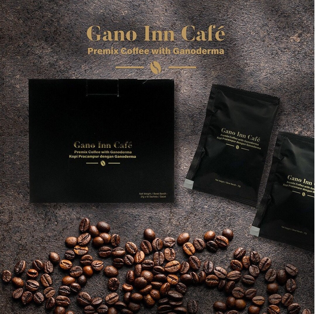 2 Boxes - Dng Gano INN CAFE (21g X 10 Sachets) ~ Include Shipping With ...