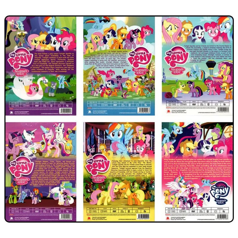 DVD Anime My Little Pony : Friendship is Magic Season 4 5 6 7 8 9 DVD ...